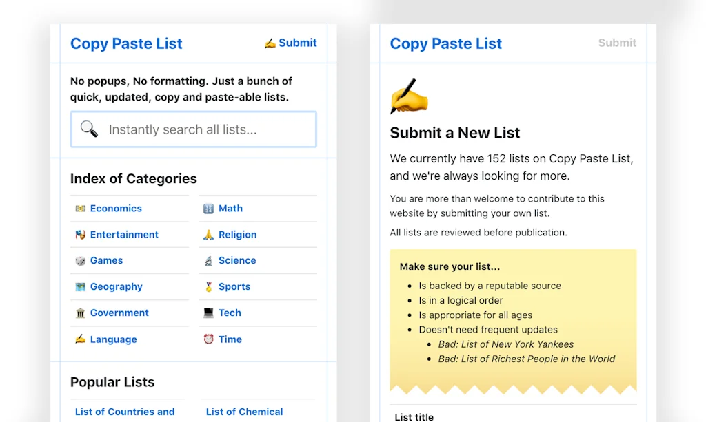 Copy Paste List Review (2026) — Pros, Cons & Rating